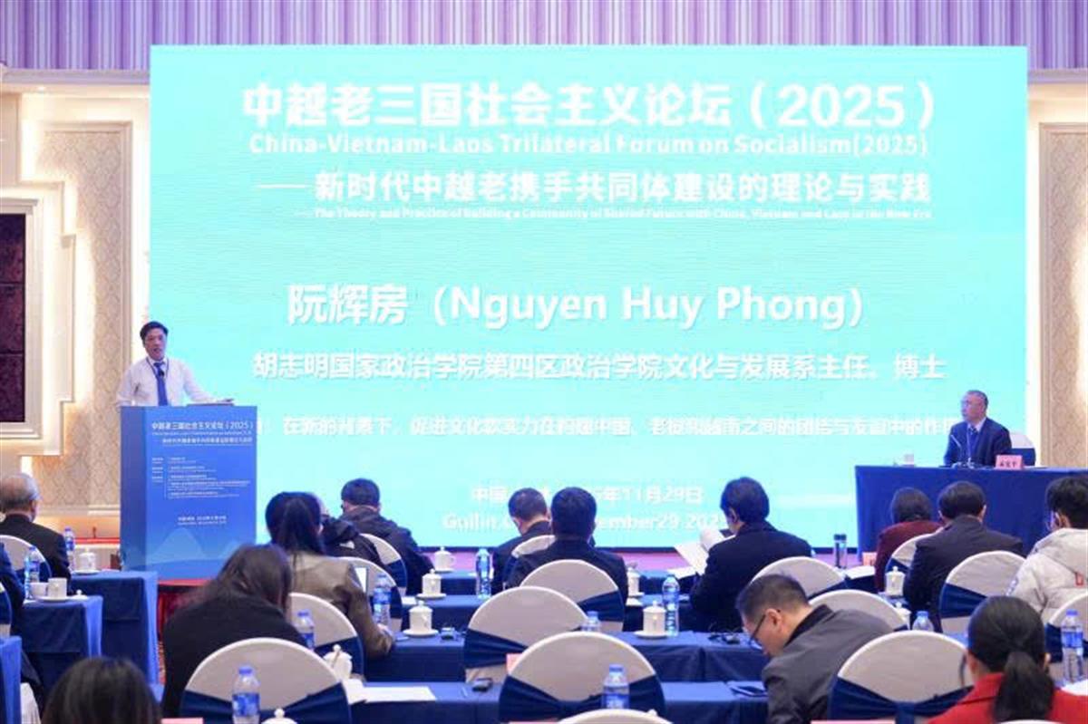 Học viện Chính trị khu vực IV tham dự Diễn đàn Chủ nghĩa xã hội ba nước ...